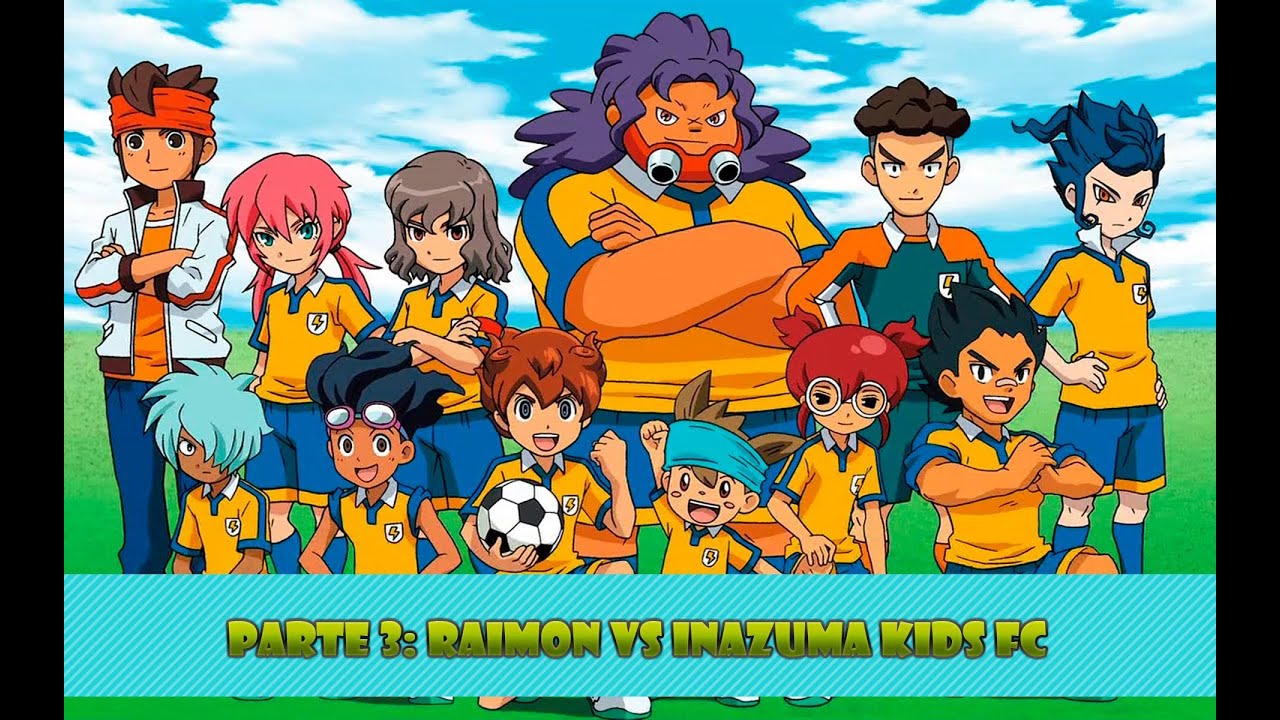 Inazuma Eleven GO: Luz - Parte 3: Raimon vs Inazuma Kids FC - YouTube