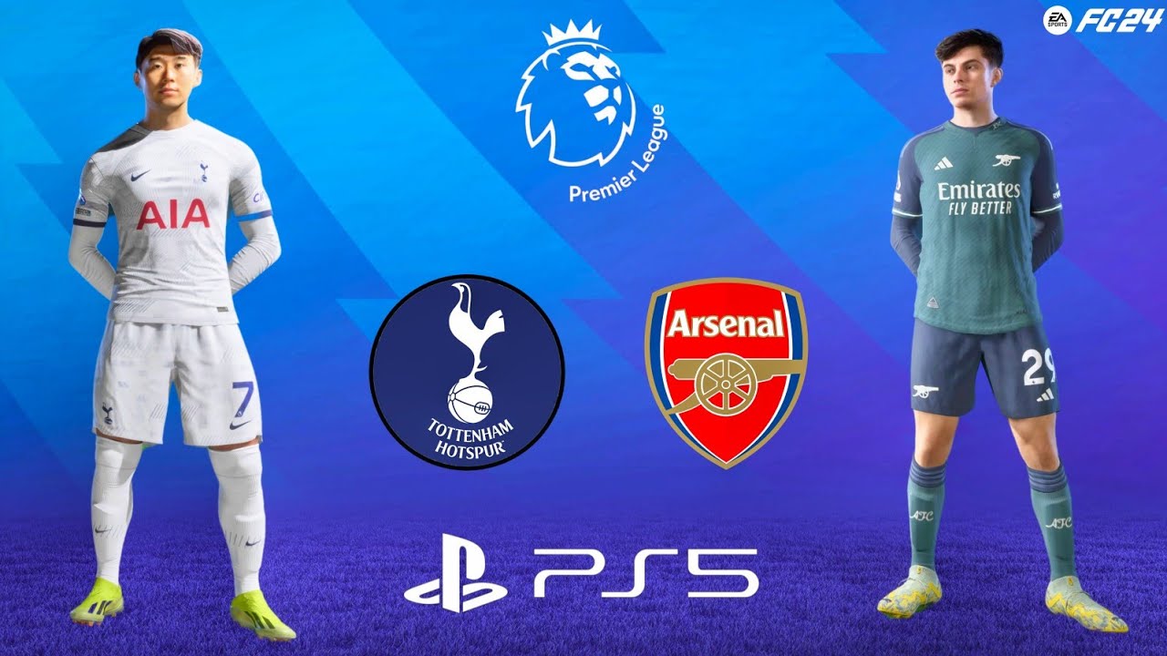 FIFA 24 - Tottenham Vs. Arsenal - Premier League 23/24 | FC 24 PS5 ...
