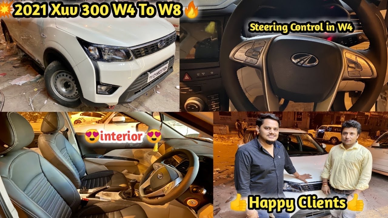 💥 Mahindra Xuv300 Full Modification🔥 W4 to W8🔥 Seat Covers🔥 Xuv300 w4🔥 ...