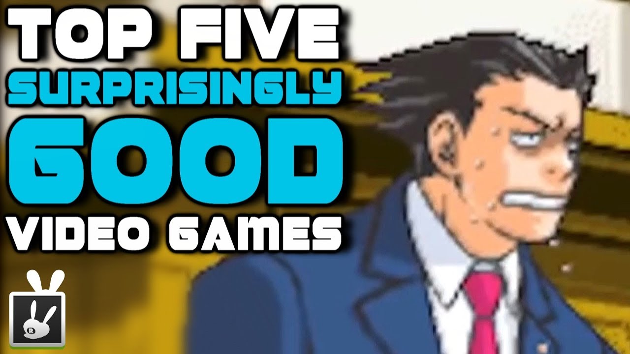 Top Five Surprisingly Good Video Games - rabbidluigi - YouTube