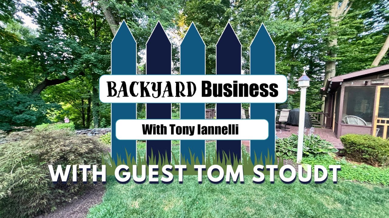 Backyard Business Episode 19 with guest Tom Stoudt - YouTube