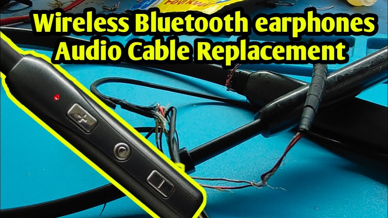 Wireless bluetooth Earphone Audio Cable Replacement || Varni wireless ...