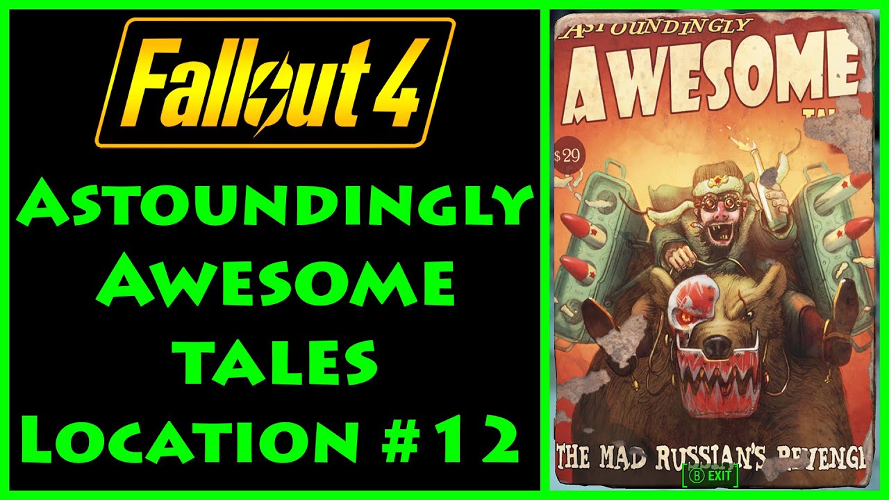 Fallout 4 - Astoundingly Awesome Tales - Pickman Gallery - 4K Ultra HD ...