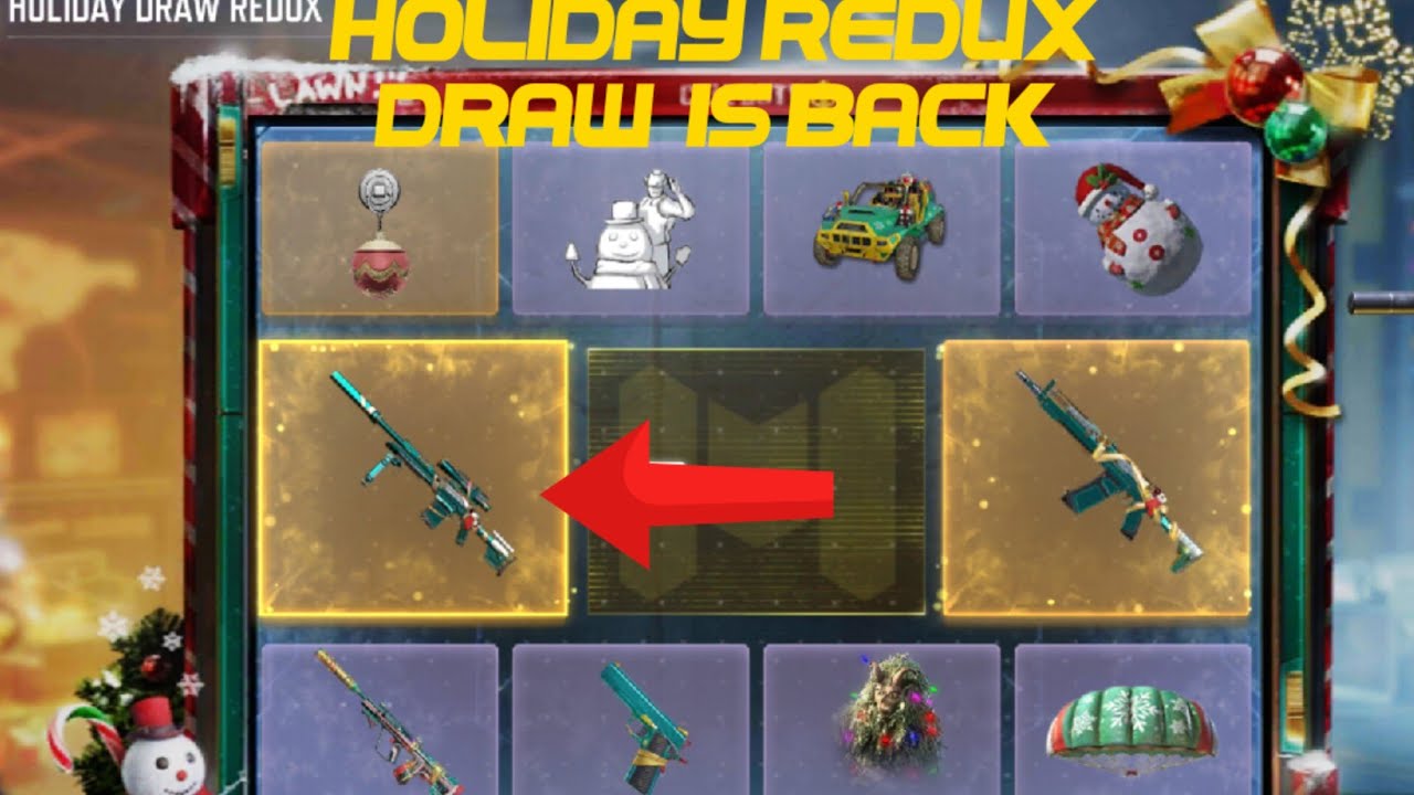 HOLIDAY REDUX DRAW IS BACK TODAY!!!!!! | CODM - YouTube