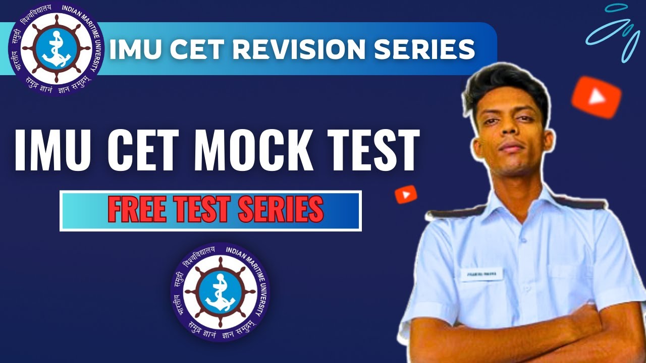 IMU CET MOCK TEST 2024 FOR FREE #indianmaritimeuniversity #imucet # ...