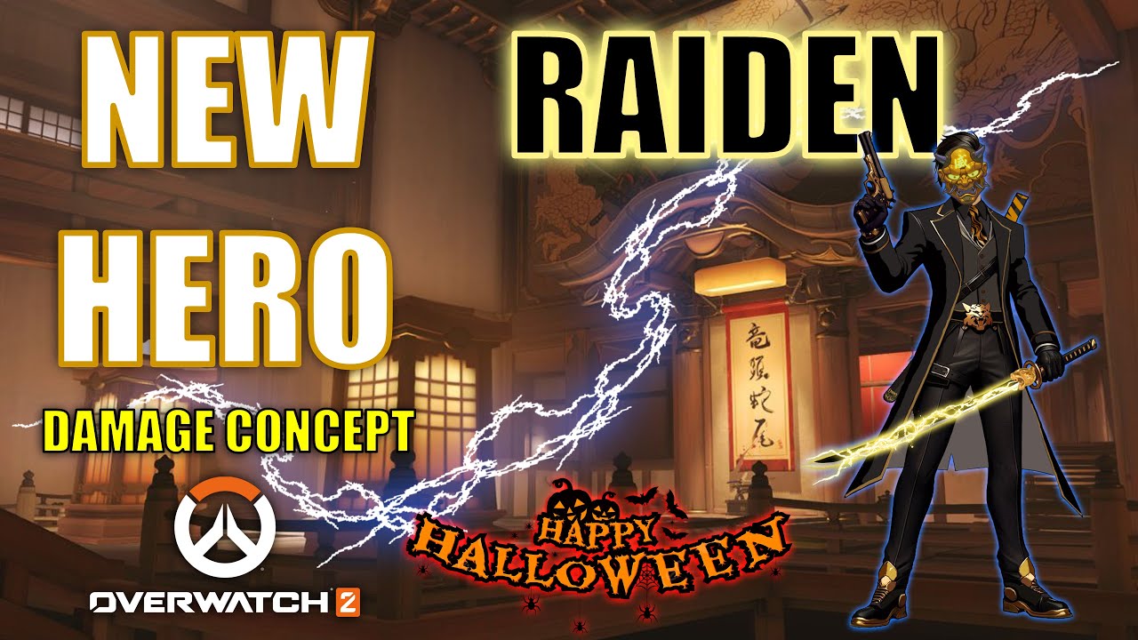 Overwatch 2 - New Hero RAIDEN Concept | Abilities & Backstory ...