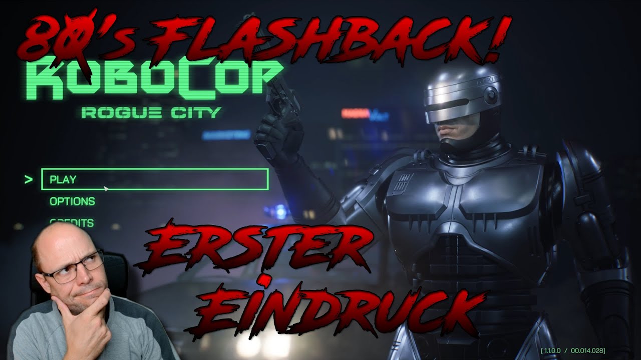 RoboCop Rogue City - 80's Flashback! [Erster Eindruck] - YouTube