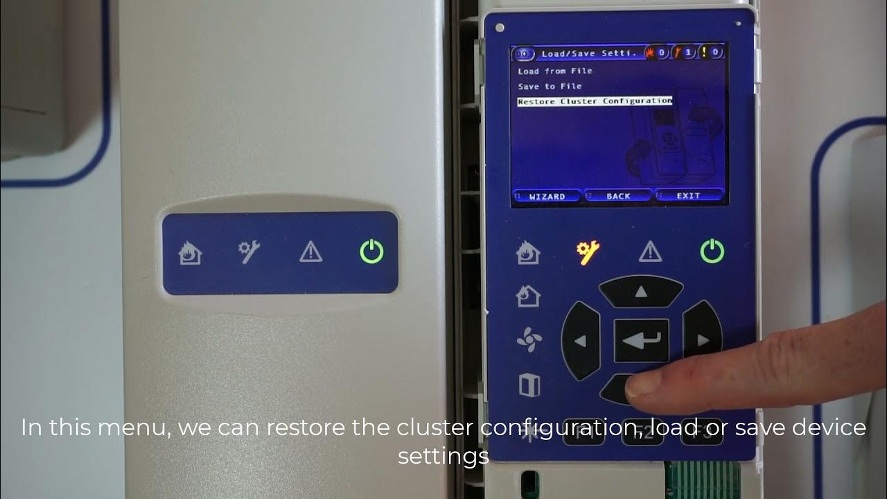 How To Load Configuration Settings from USB On Modulaser ASD - YouTube