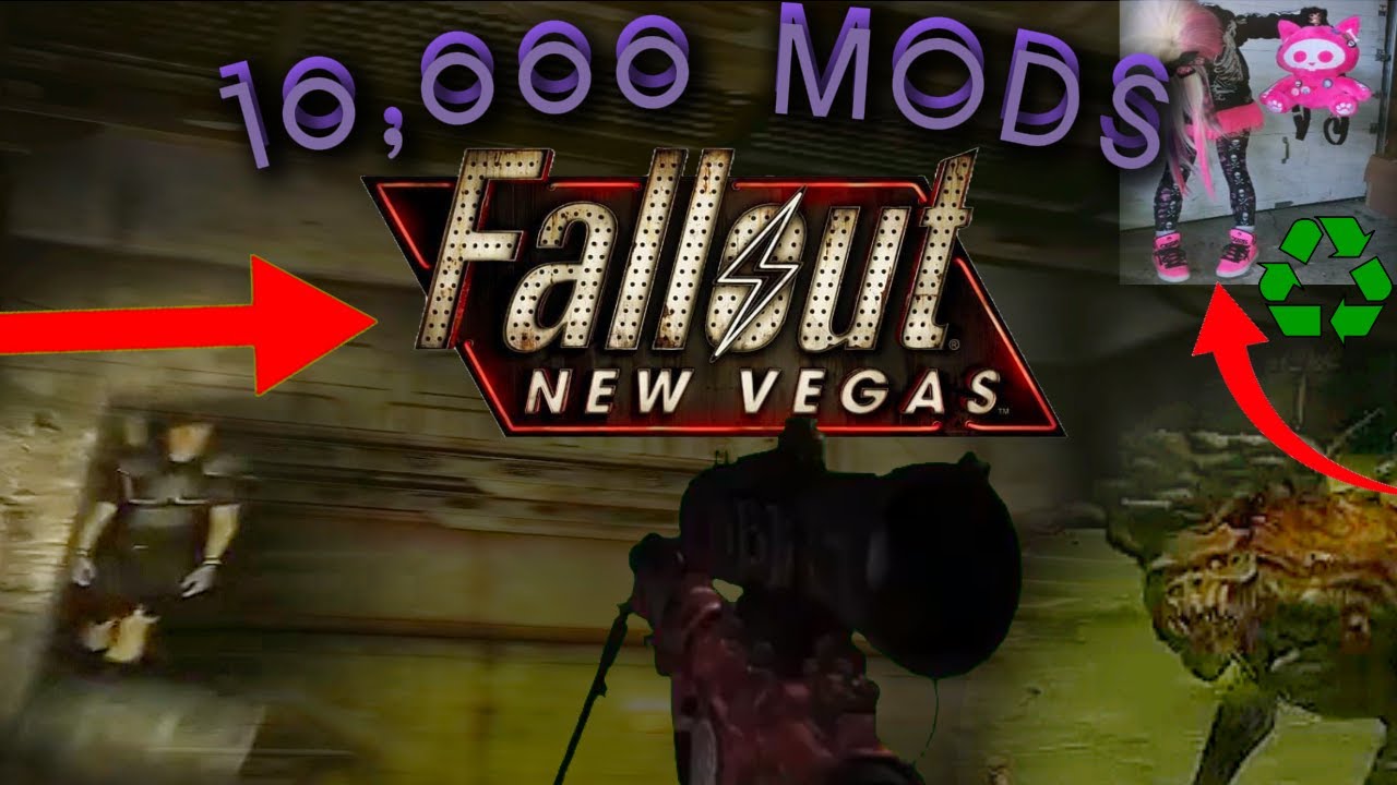 Fallout New Vegas With 10,000 Mods - YouTube