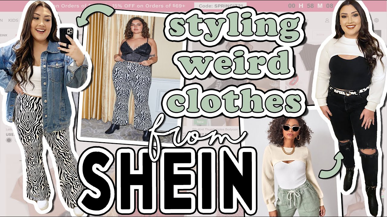 STYLING UGLY PIECES FROM SHEIN FOR A WEEK + WEEKLY VLOG! - YouTube