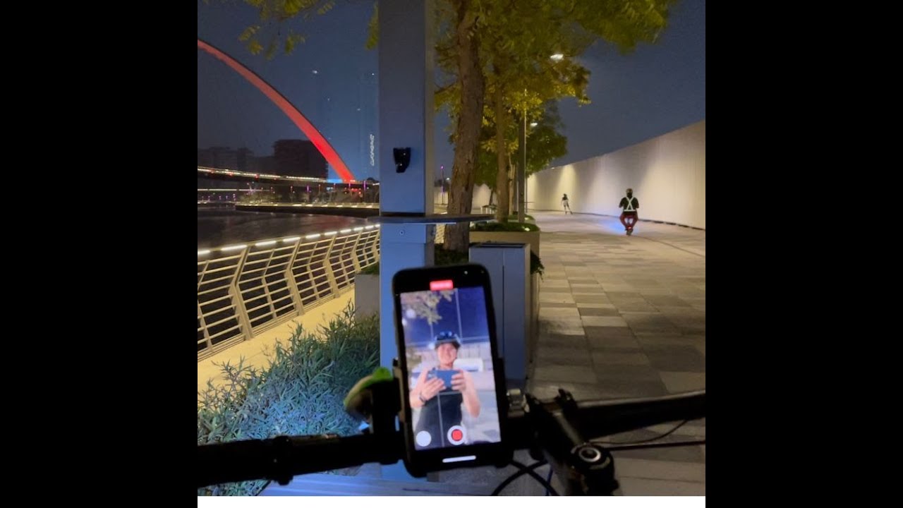 One of the ways, how I take videos when biking… - YouTube