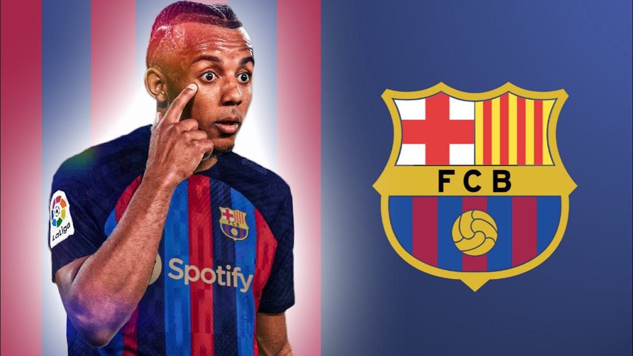 JULES KOUNDE | Welcome To Barcelona 2022 | Crazy Goals, Defending ...