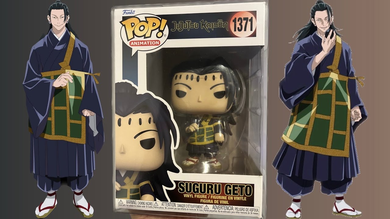 Unboxing Suguru Geto 夏油傑 | Jujutsu Kaisen Funko Pop 1371 - YouTube