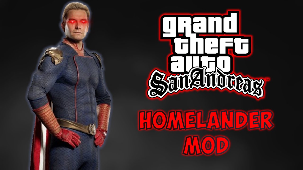 GTA San Andreas Homelander Mod | gta sa homelander install guide - YouTube