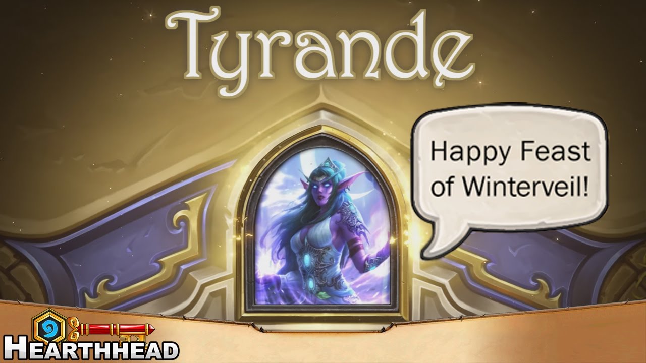 Tyrande's Hearthstone Emotes - YouTube