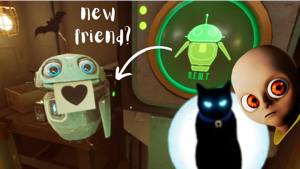 The Black Cat Beckons | The Baby in Yellow (White Rabbit ENDING & Black ...