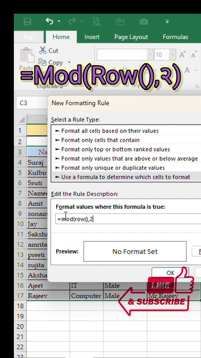 Excel Interview Solutions Conditional Formatting In Excel Shorts Viral Exceltips