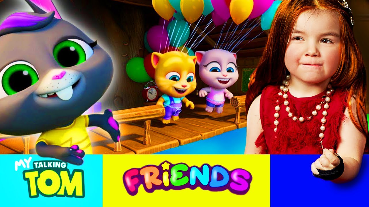 🌳 Treehouse Rescue Party 🎉 Talking Tom Shorts S2 Episode 14 in REVERS ...