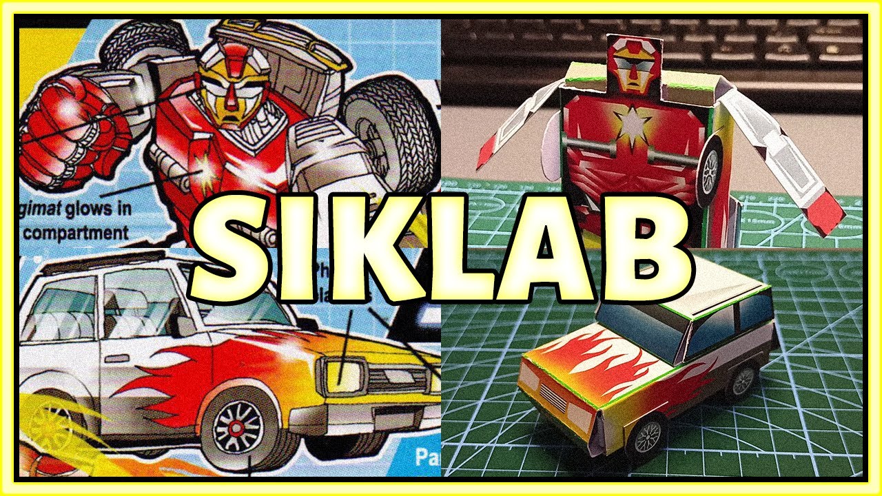 Siklab, Elementrobot Warrior! | Speed Build | Jomike Tejido's Foldabots ...