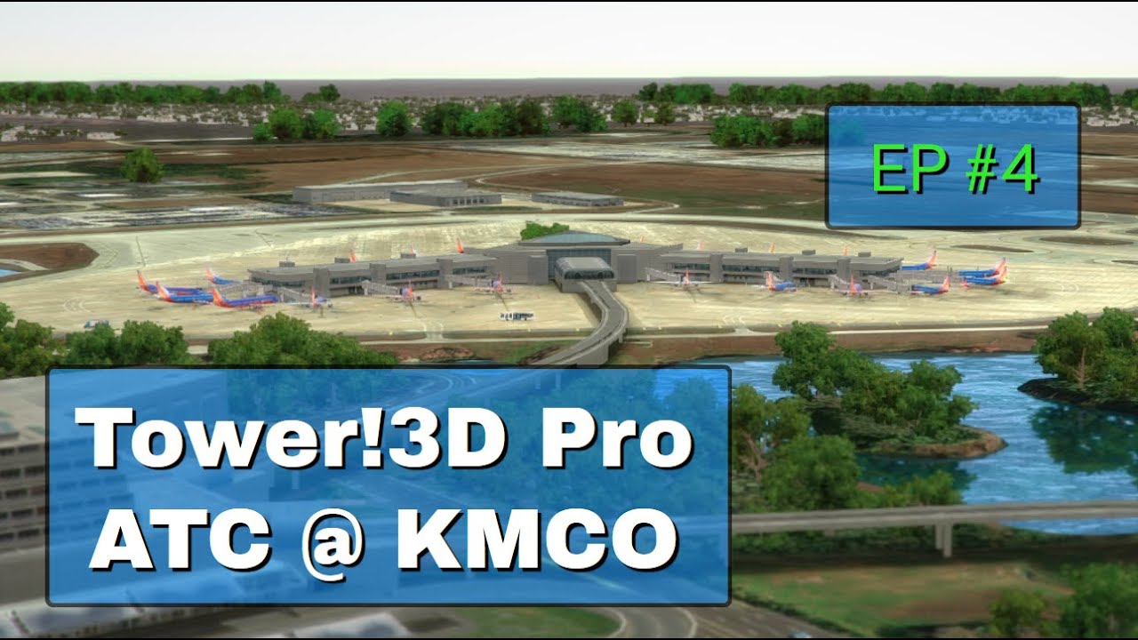 Tower!3D Pro | Short Shift During The Morning |ATC @ KMCO (Orlando ...
