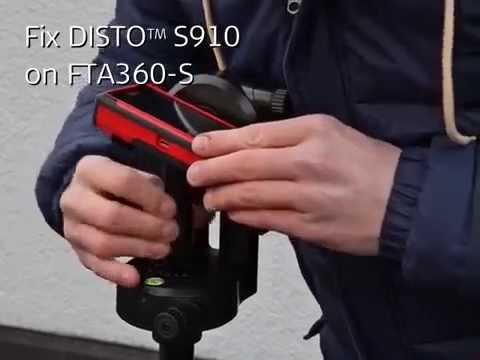 Leica DISTO™ S910 – How to set up laser measurer on FTA360 S and TRI 70