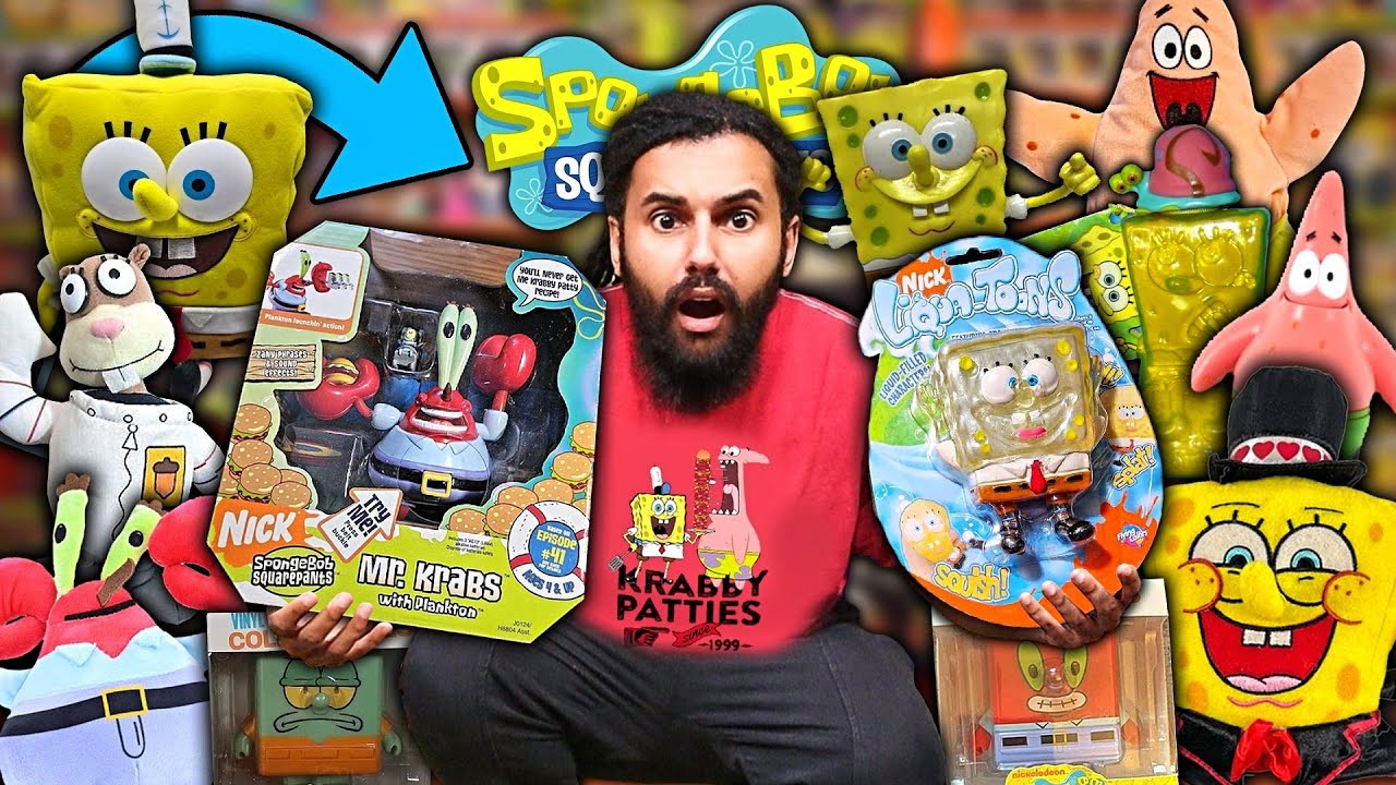 You Won't Believe How Many RARE VINTAGE SPONGEBOB GRAIL ITEMS I JUST ...