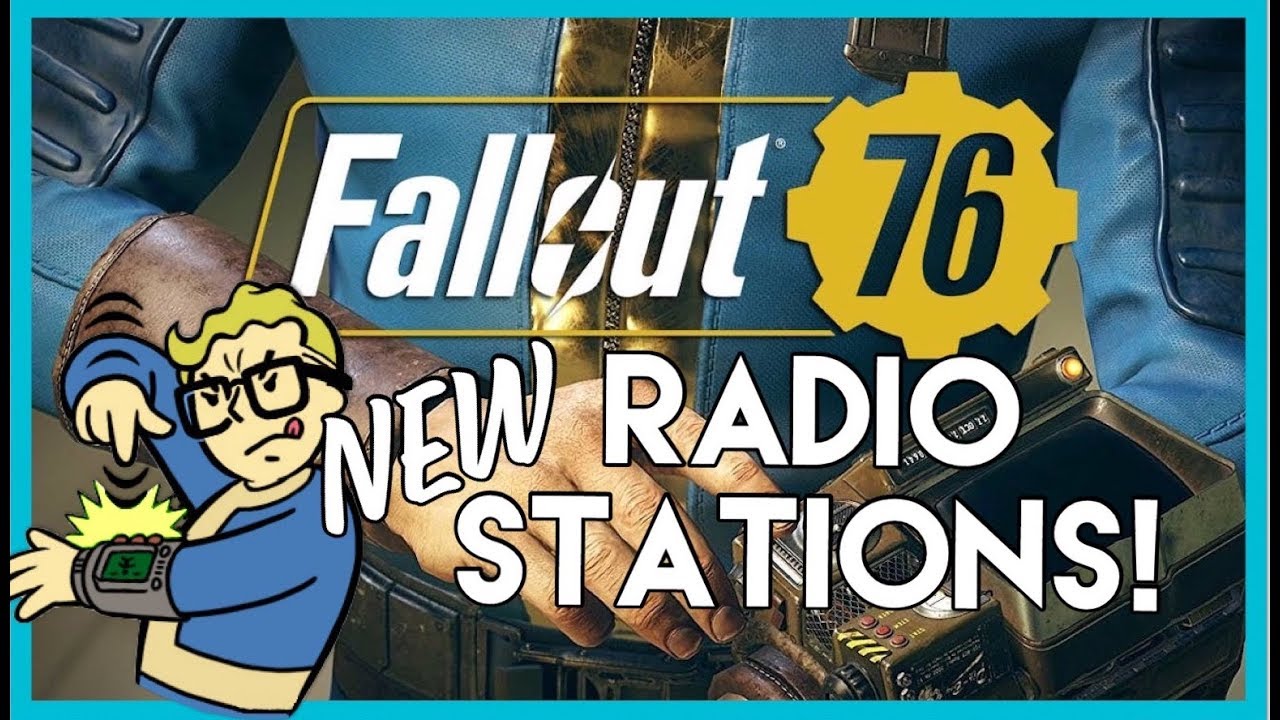 Fallout 76 NEW Radio Stations! - YouTube