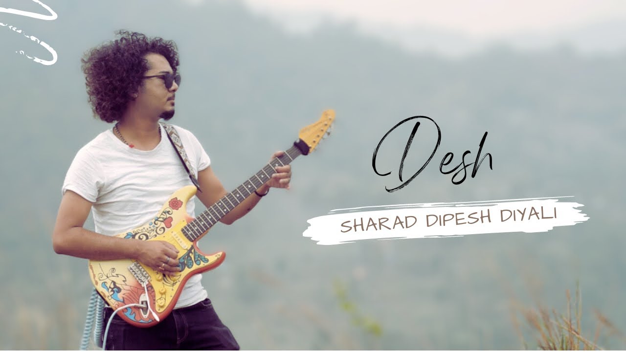 Desh by Sharad Dipesh Diyali: Carnatic Guitar Solo Music Video - YouTube