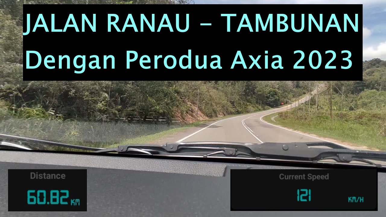 Full Video Perjalanan Ranau - Tambunan. Jalan Paling Sedap Layan ...