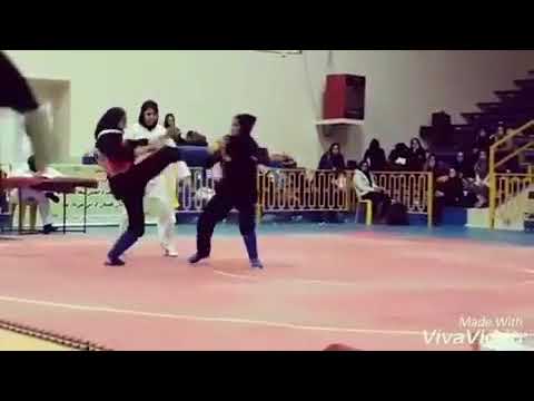 İranlı taekwondoçu qız