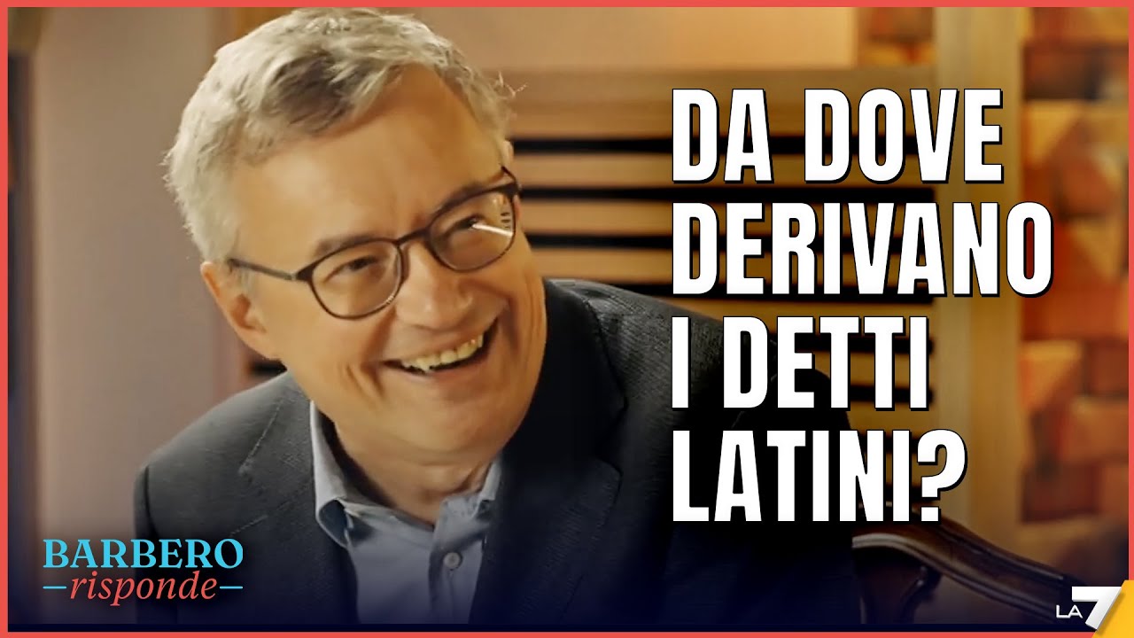 Barbero risponde: L'origine dei motti latini? - YouTube