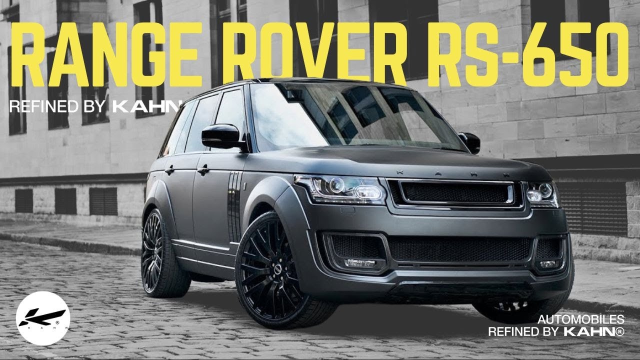 Kahn TV: The Range Rover RS-650 by Project Kahn - YouTube