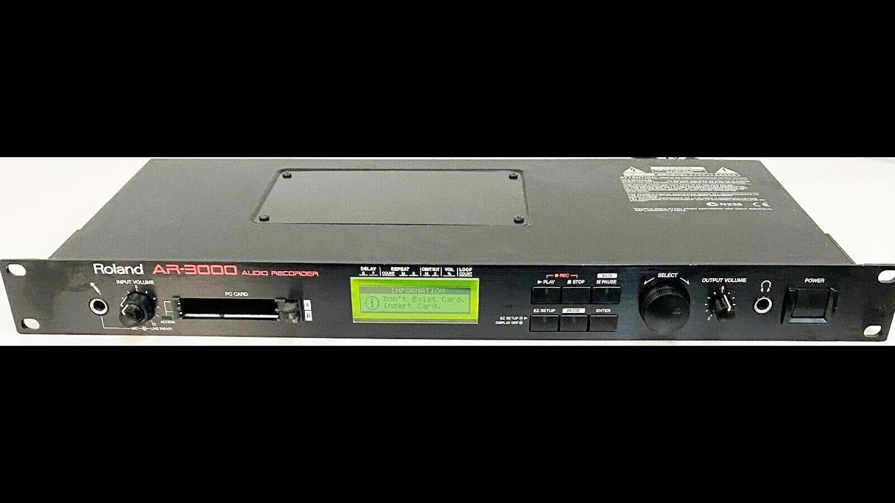 ROLAND AR-3000 INSIDE by ALEXALBA - YouTube