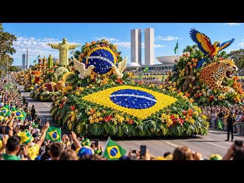 🇧🇷 Brazil’s BIGGEST Independence Parade 2026 🔥 | Epic National Celebration 4K