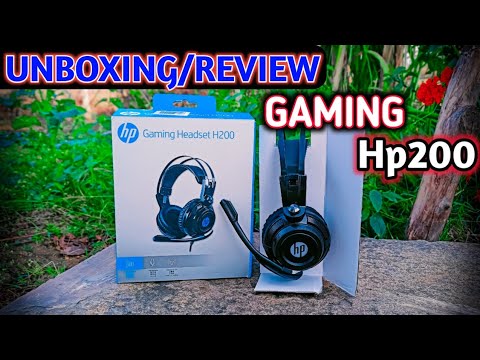 HP GAMING H200 HEADPHONE Unboxing / best headphones hp ka / best gaming ...
