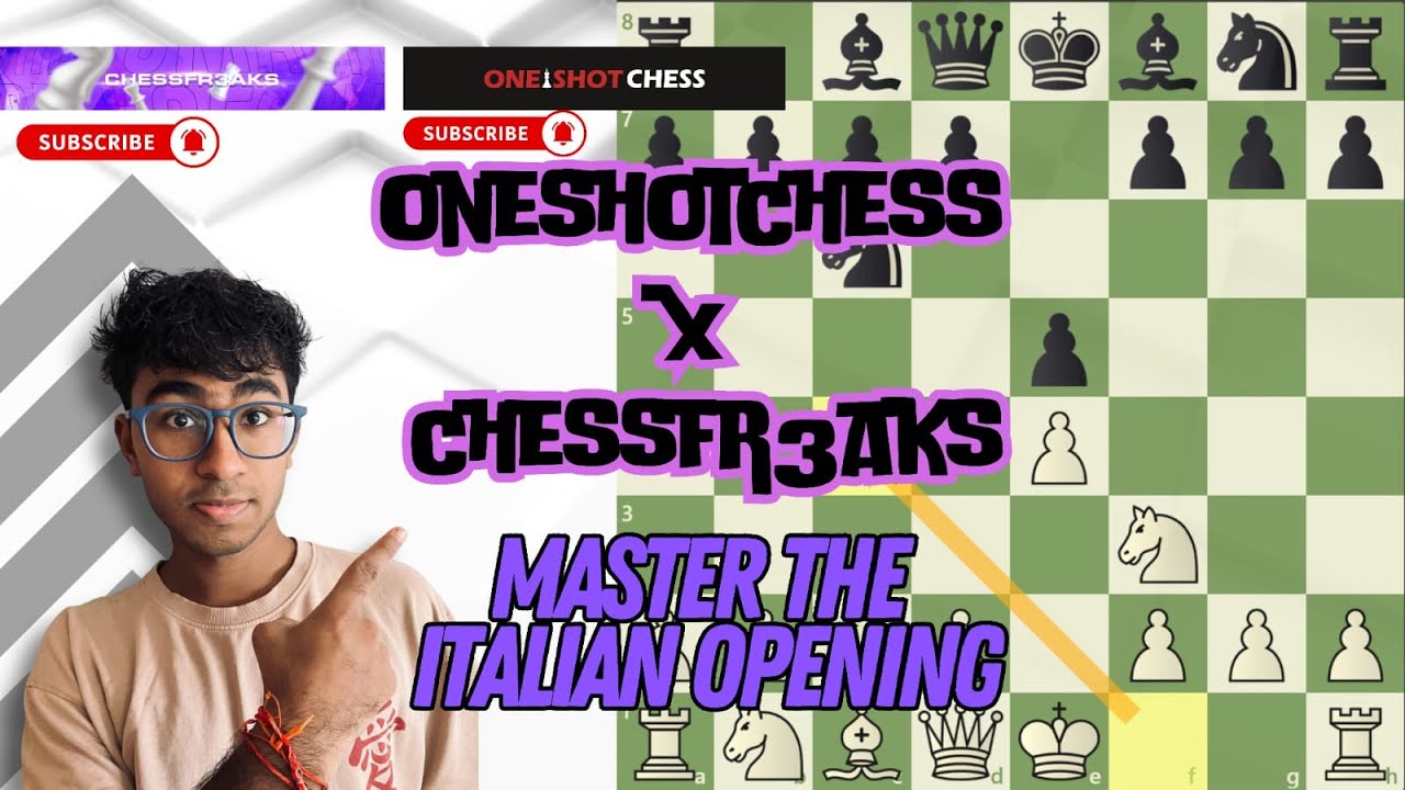Mastering the Italian Opening | Chess Opening Series ft OneShotChess ...