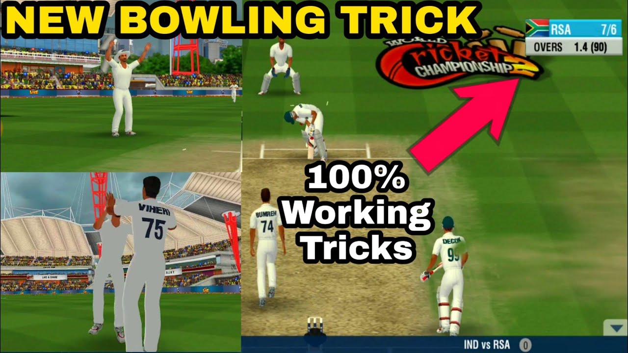 How to Get Quick Wicket in Wcc2 Test Match | Wcc2 Bowling Trick - YouTube