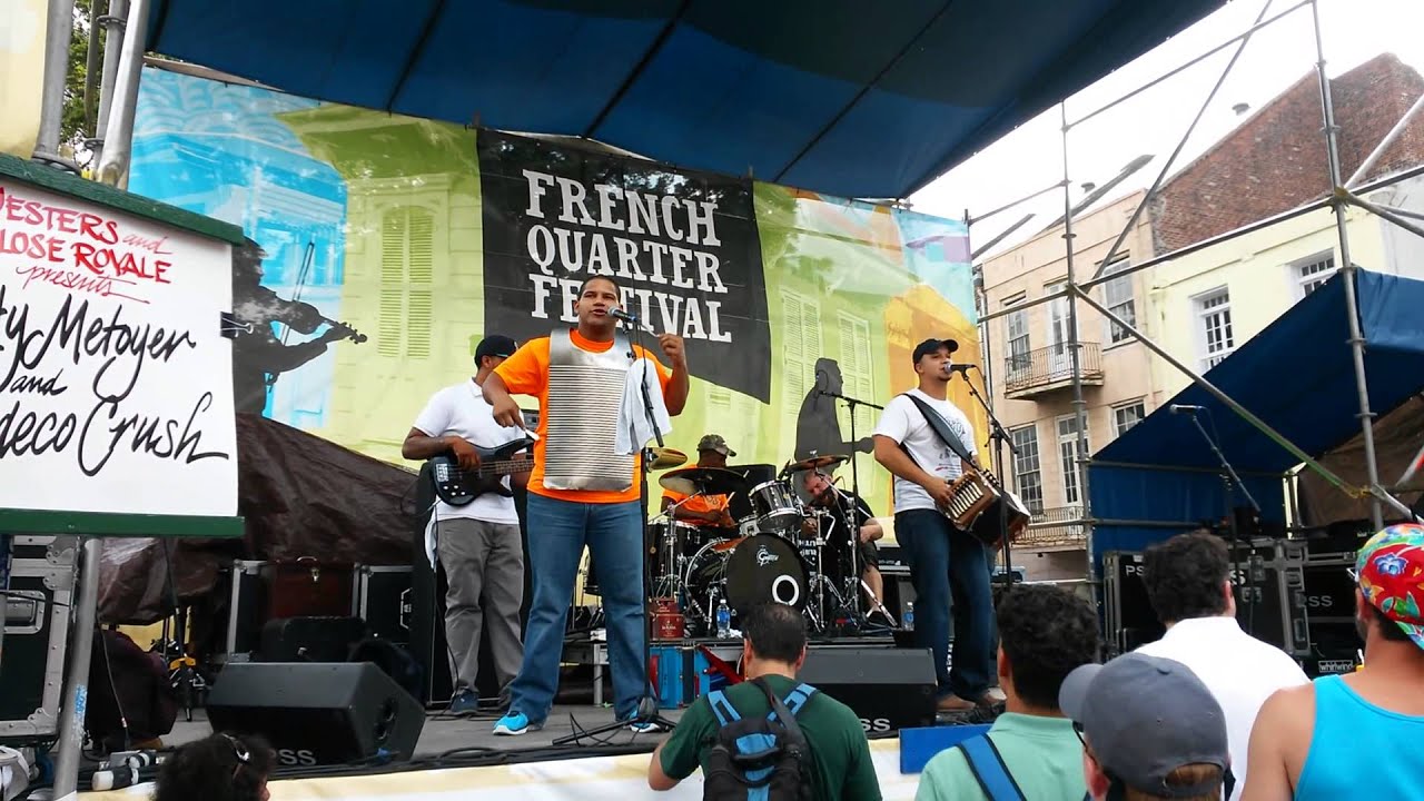 Rusty Metoyer and The Zydeco Crush - YouTube