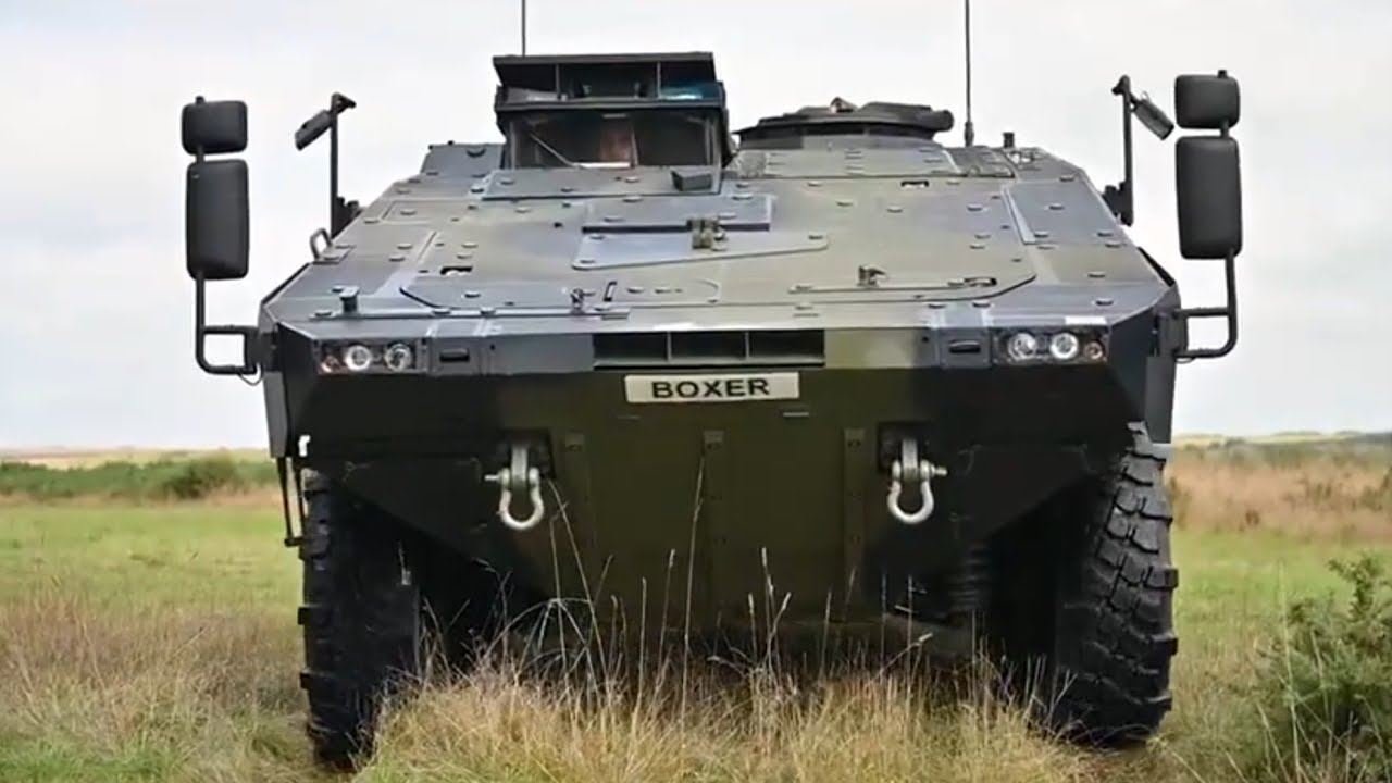 RBSL Fires UK Developed Boxer Mortar Mission Module - YouTube