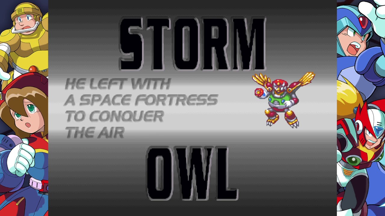 Megaman X4 (Storm Owl) - YouTube