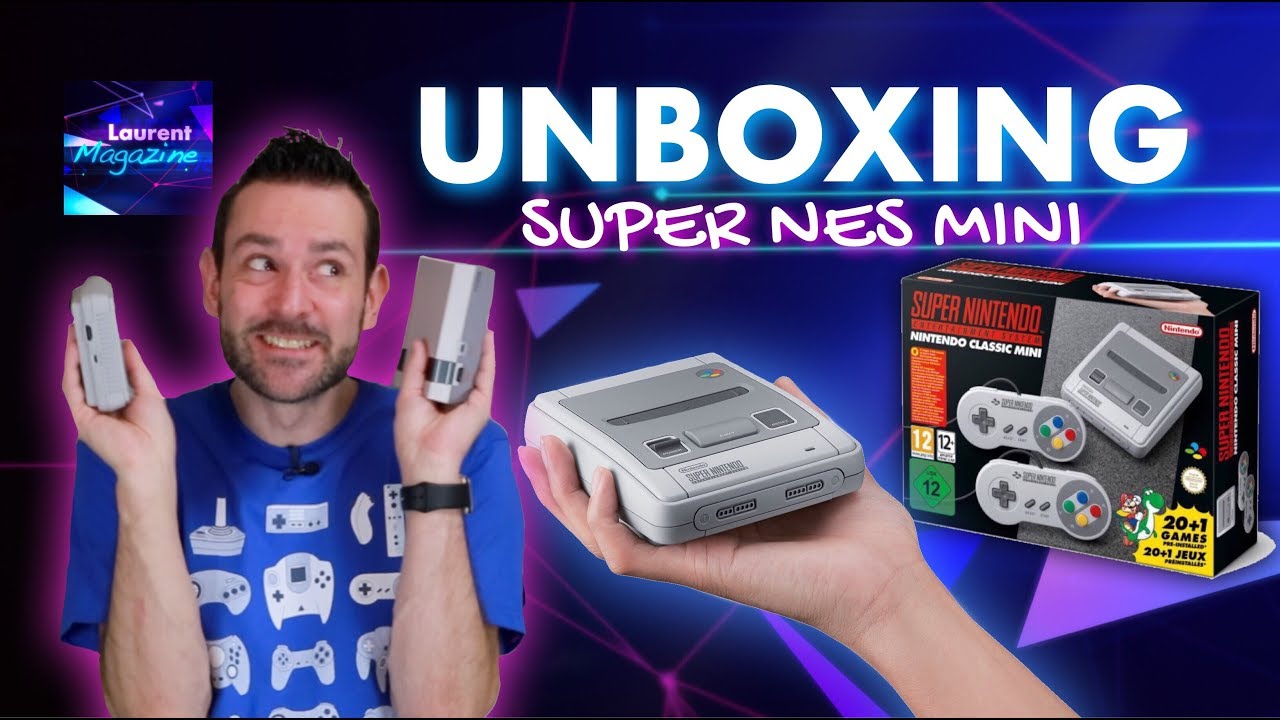 UNBOXING SUPER NES MINI NINTENDO - YouTube