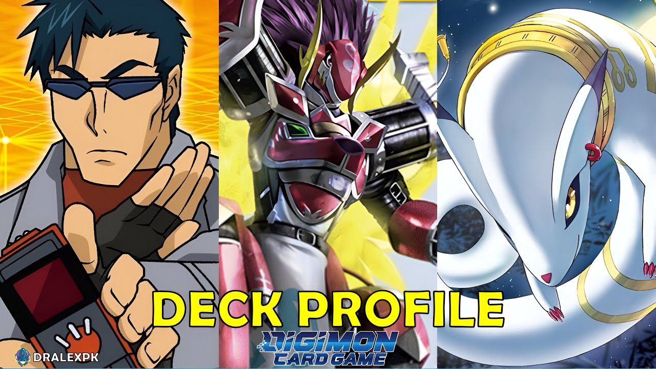 Digimon TCG | Kentaurosmon (Deck Profile)(BT22) - YouTube