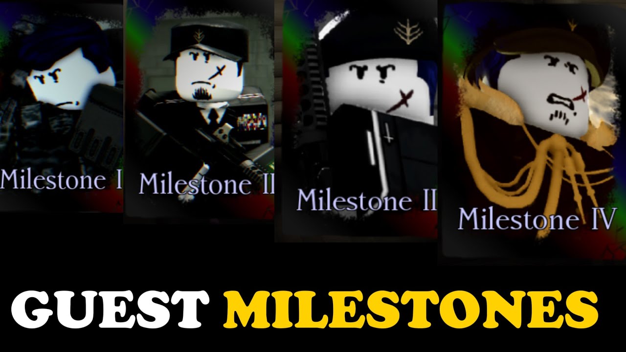 NEW GUEST MILESTONES ARE AMAZING.. - YouTube