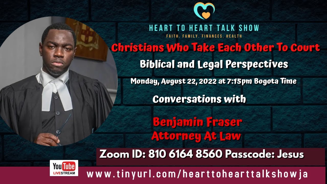 Christians Who Take Each Other to Court: Biblical and Legal ...