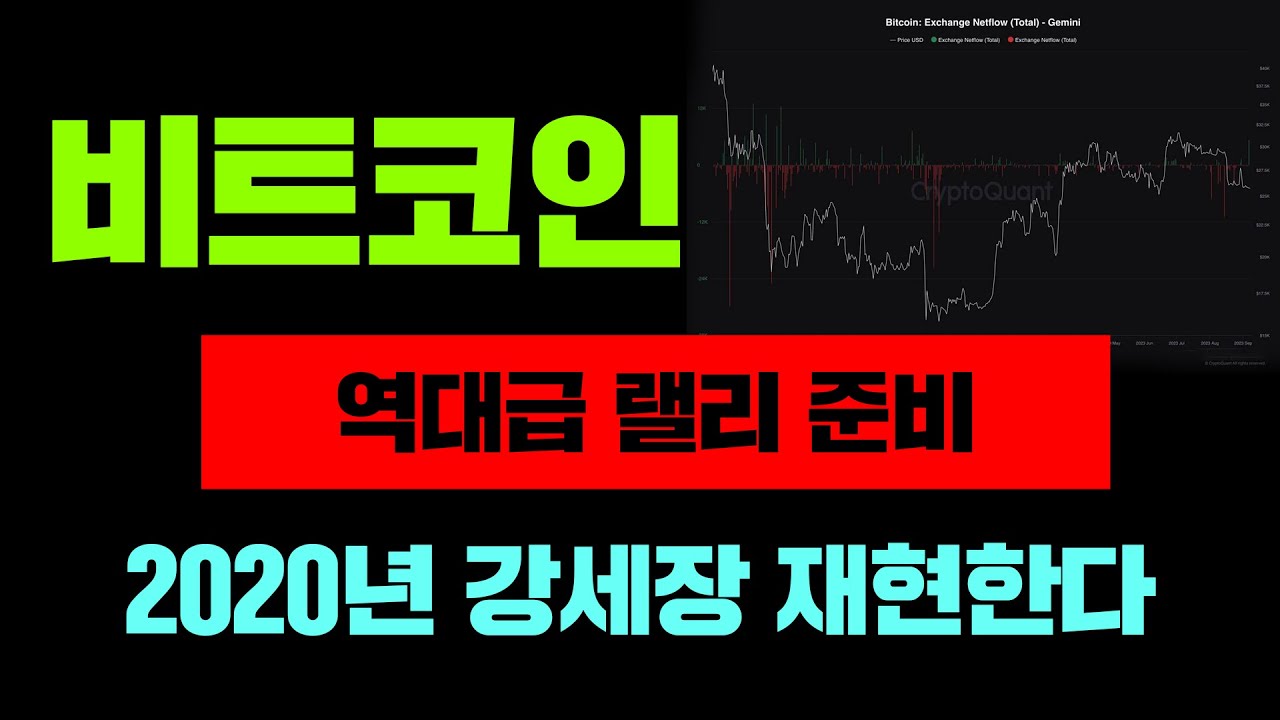 비트코인역대급 랠리 준비2020년 강세장 재현한다 비트코인 비트코인전망 비트코인호재 비트코인실시간 비트코인정보 비트
