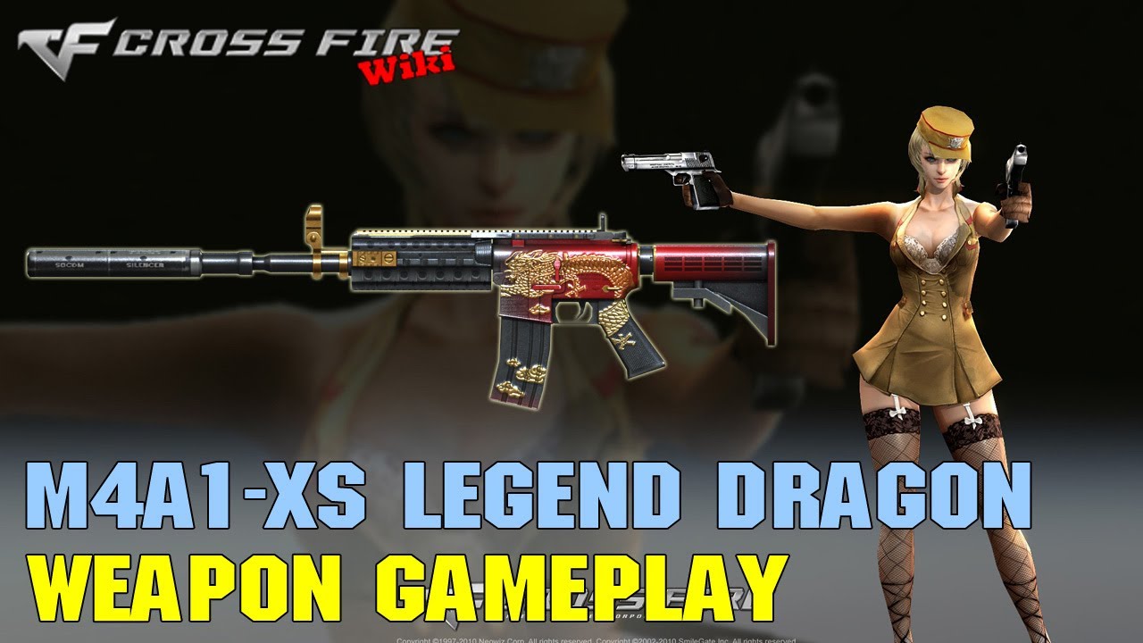 CrossFire - M4A1-XS Legend Dragon - Weapon Gameplay - YouTube