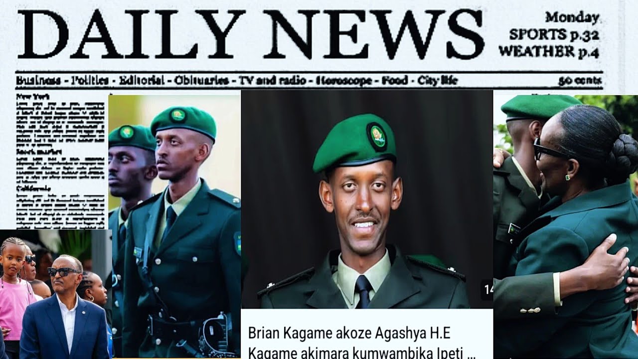 BRIAN KAGAME surprised 😮 his father's heart ️ H.E Paul Kagame (Umva ...
