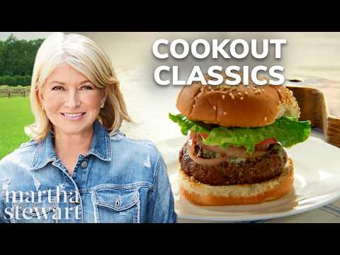1 Hour of Martha Stewart's Favorite Summer Cookout Recipes