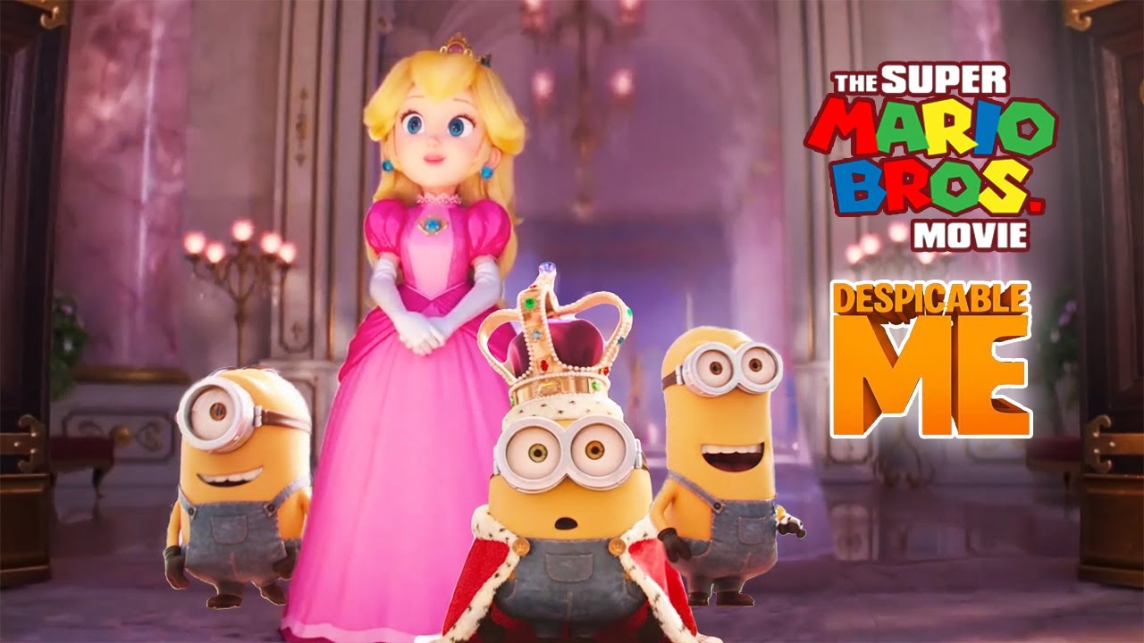 King Bob & Minions meet Princess Peach & Toads in Mushroom Kingdom ...