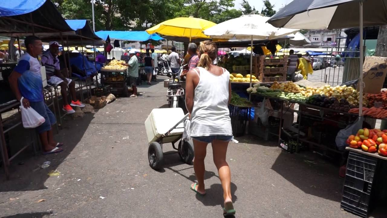 Market in Recife - YouTube